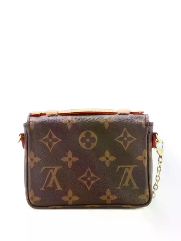 LOUIS VUITTON Micro Metis Monogram Canvas Crossbody Bag