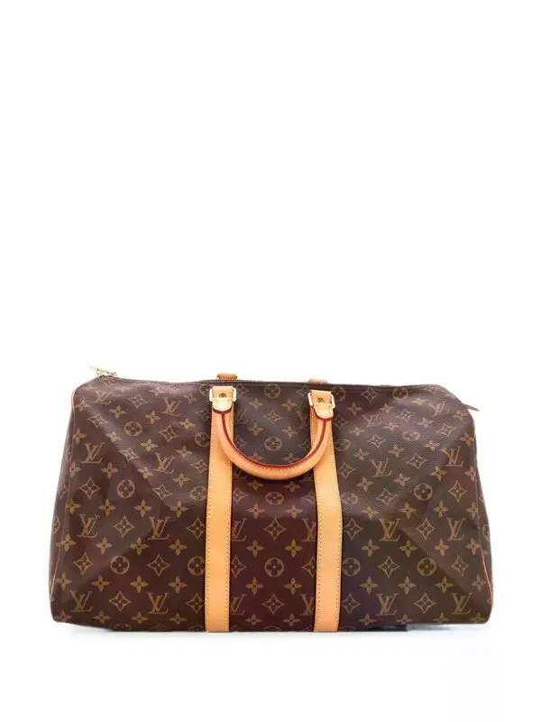 LOUIS VUITTON Keepall Bag Monogram Canvas 45 Satchel