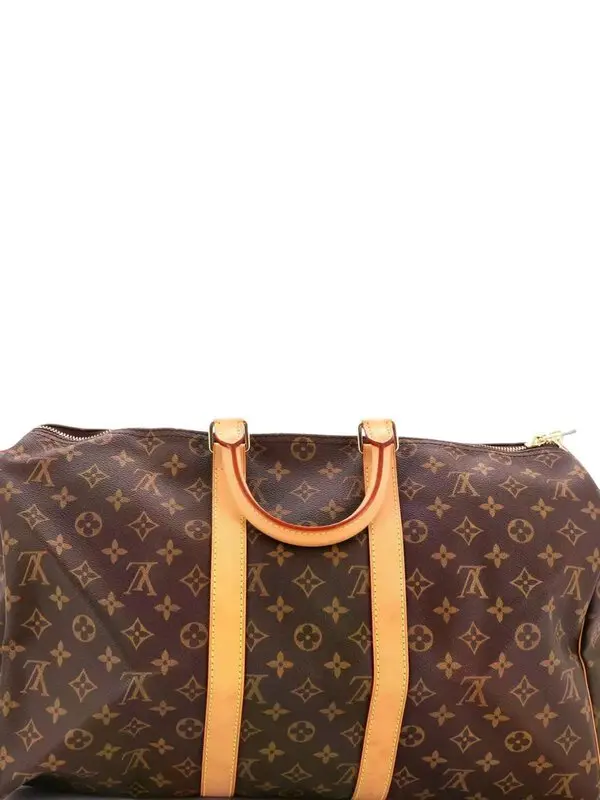 LOUIS VUITTON Keepall Bag Monogram Canvas 45 Satchel