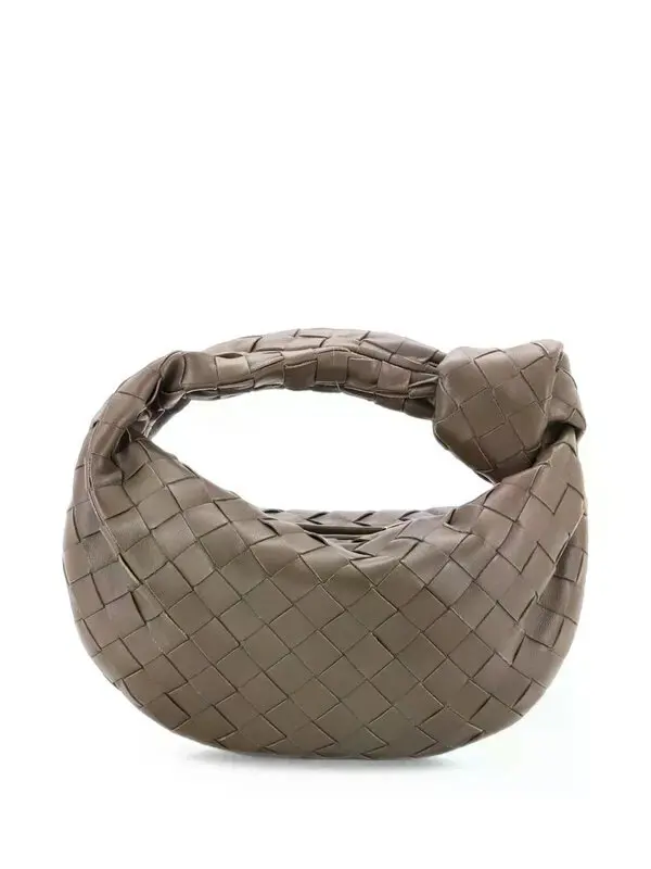 Bottega Veneta Bv Jodie Intrecciato Nappa Mini Hobo Bag - Green