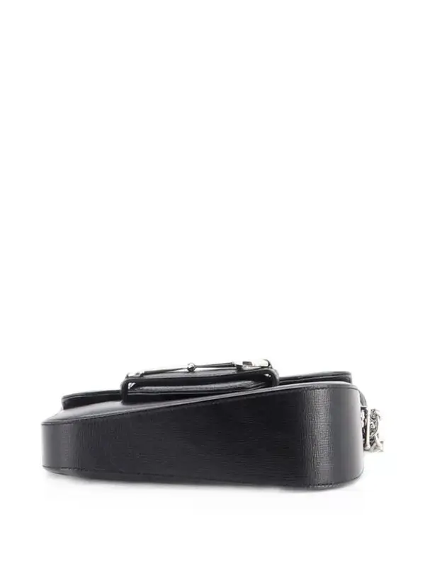 Gucci Horsebit 1955 Asymmetric Leather Mini Shoulder Bag