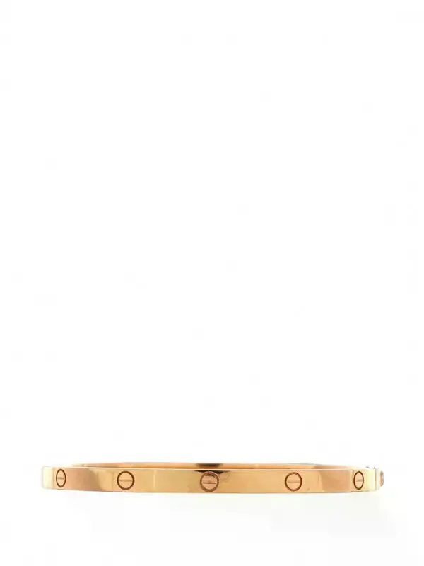 Cartier Love 18k Rose Gold Small Bracelet - Pink