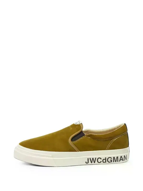 Junya Watanabe Stepney Workers Club Suede Slip-on Sneakers