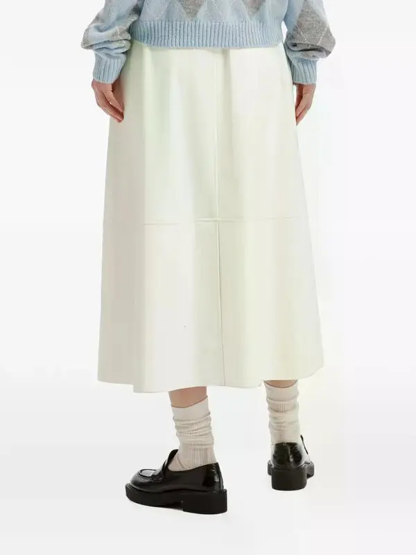 B+AB Elasticated-waistband Panelled Skirt