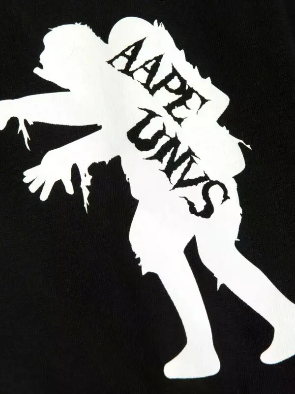 AAPE BY *A BATHING APE Logo-print Long-sleeve T-shirt