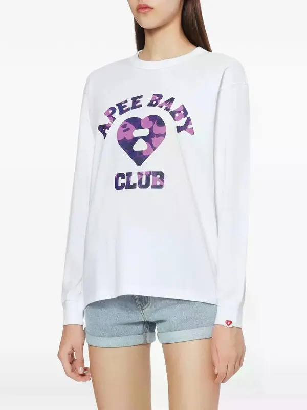 AAPE BY *A BATHING APE Logo-print T-shirt