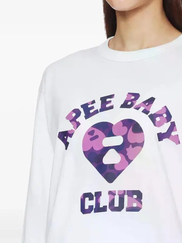 AAPE BY *A BATHING APE Logo-print T-shirt