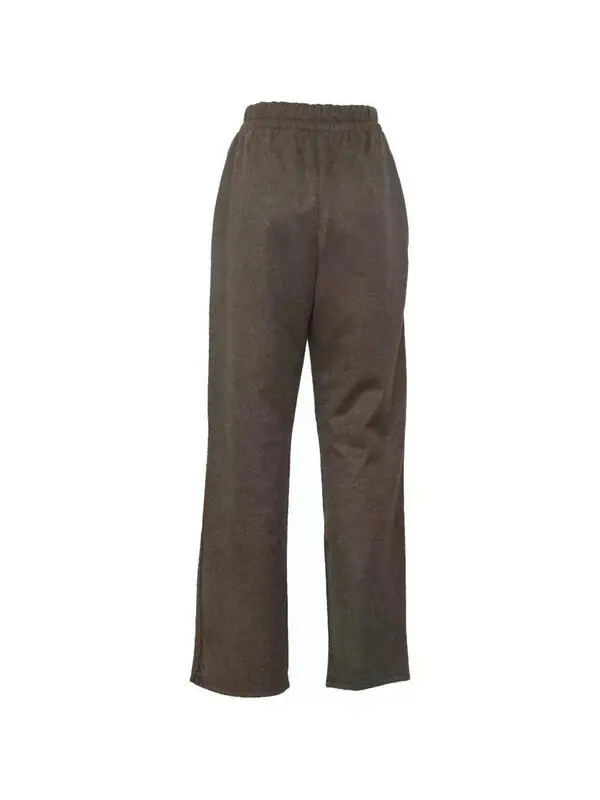 Max Mara Drawstring Wide-leg Trousers - Brown