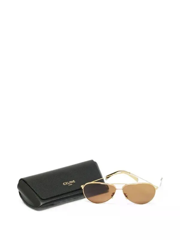 Celine Pilot-frame Sunglasses