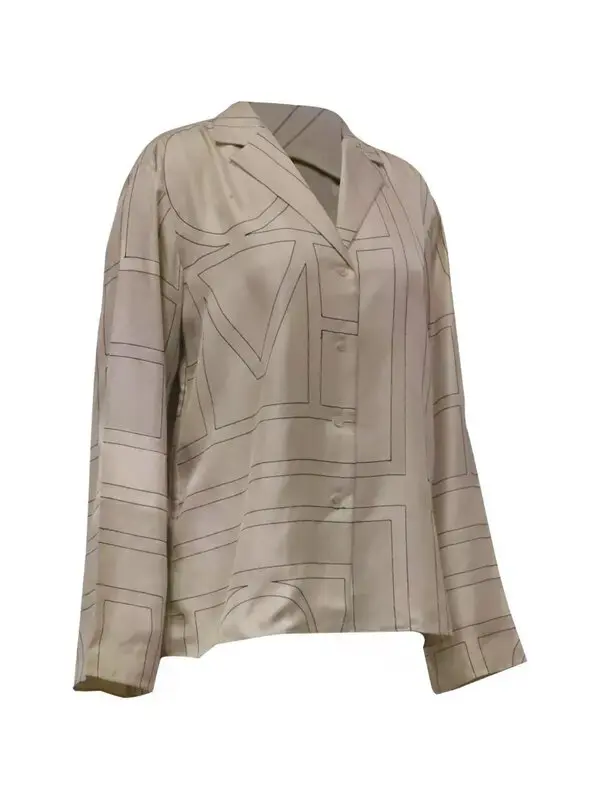 TOTEME Embroidered-detail Shirt - Neutrals