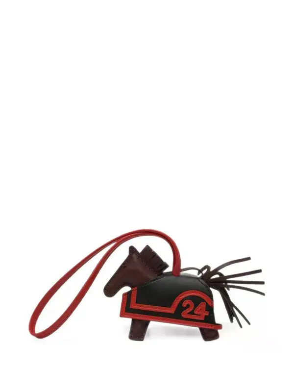 Hermès 2025 Milo Lambskin Rodeo Robeo 24 Bag Charm Pm Key Chain