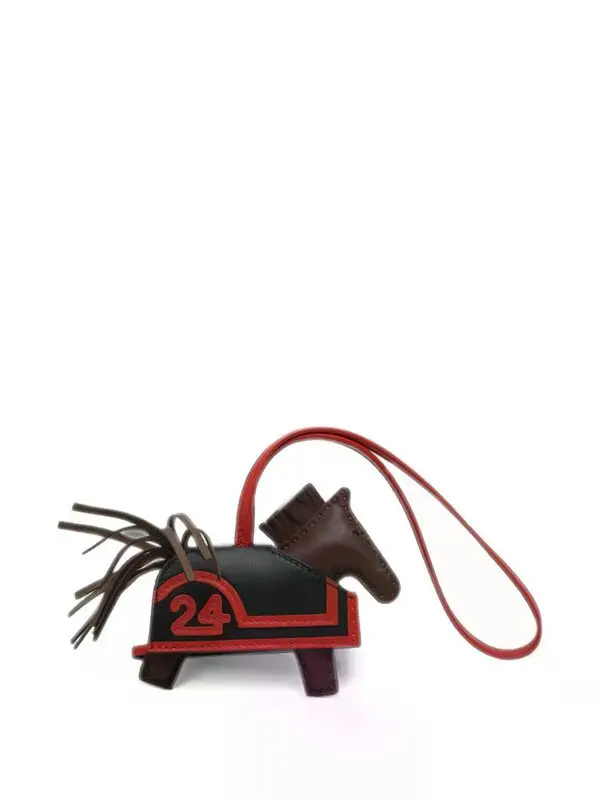 Hermès 2025 Milo Lambskin Rodeo Robeo 24 Bag Charm Pm Key Chain