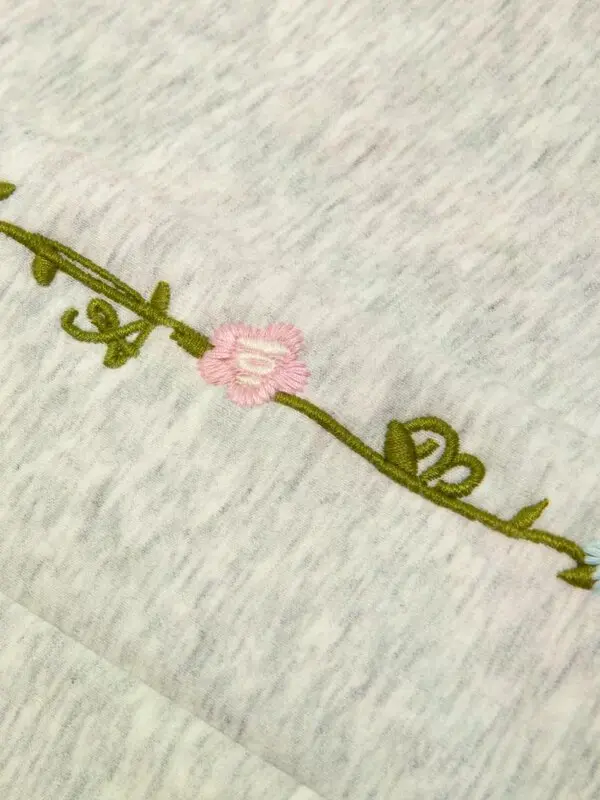 AAPE BY *A BATHING APE Moonface Floral-embroidered Track Pants