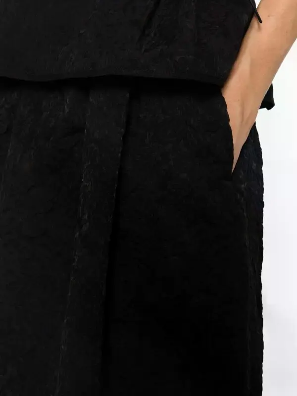 Cecilie Bahnsen Bala Textured Midi Skirt