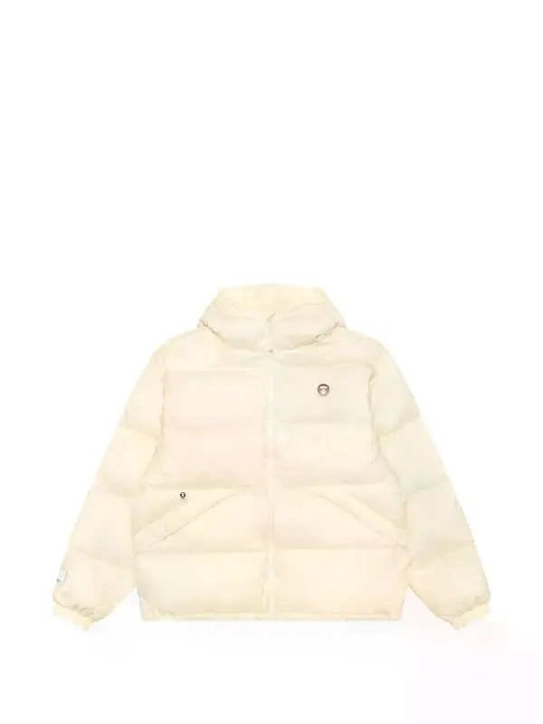 AAPE BY *A BATHING APE Padded Hooded Jacket - Neutrals