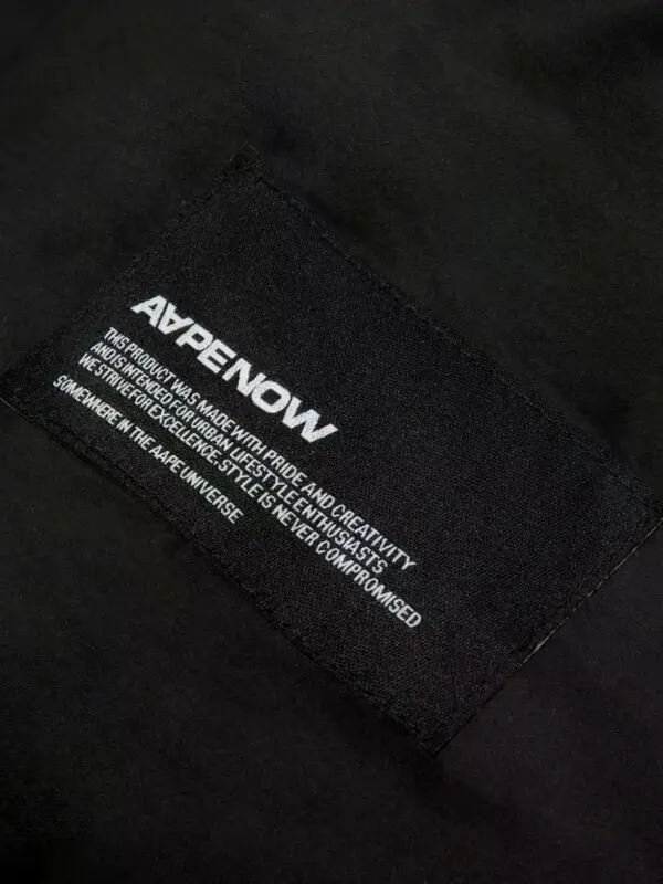 AAPE BY *A BATHING APE Quilted Hooded Puffer Jacket