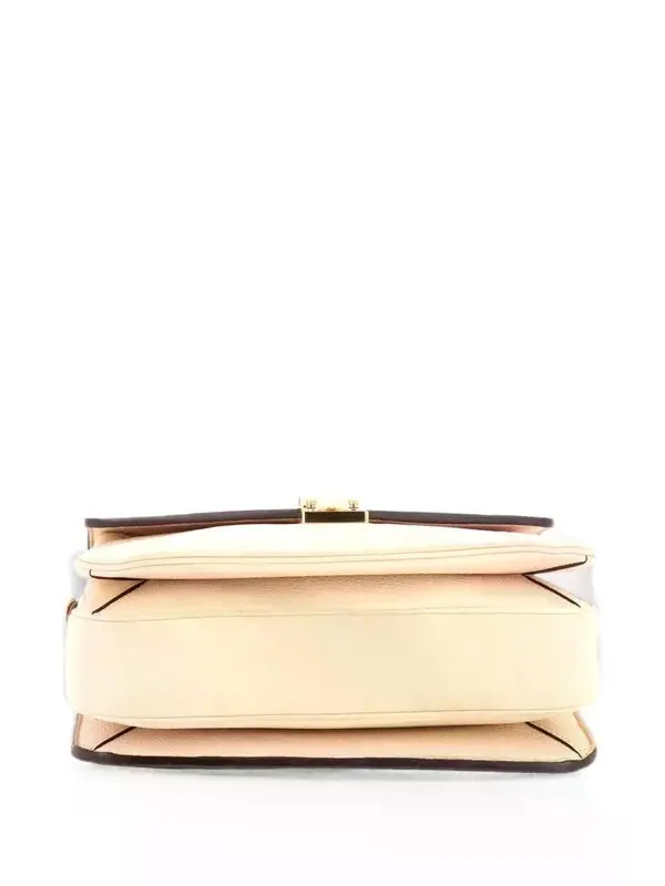 LOUIS VUITTON Braided Handle Pochette Metis Monogram Empreinte Leather Crossbody Bag