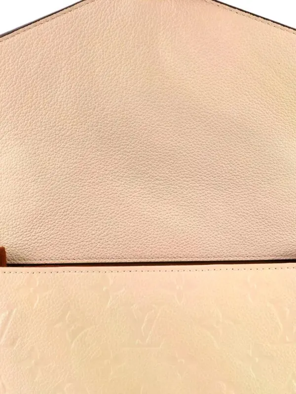 LOUIS VUITTON Braided Handle Pochette Metis Monogram Empreinte Leather Crossbody Bag