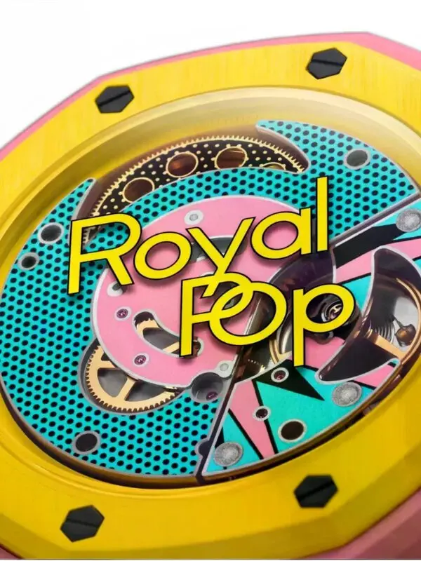 SWATCH Otg Roz Royal Pop Bioceramic 41mm Watch - Blue