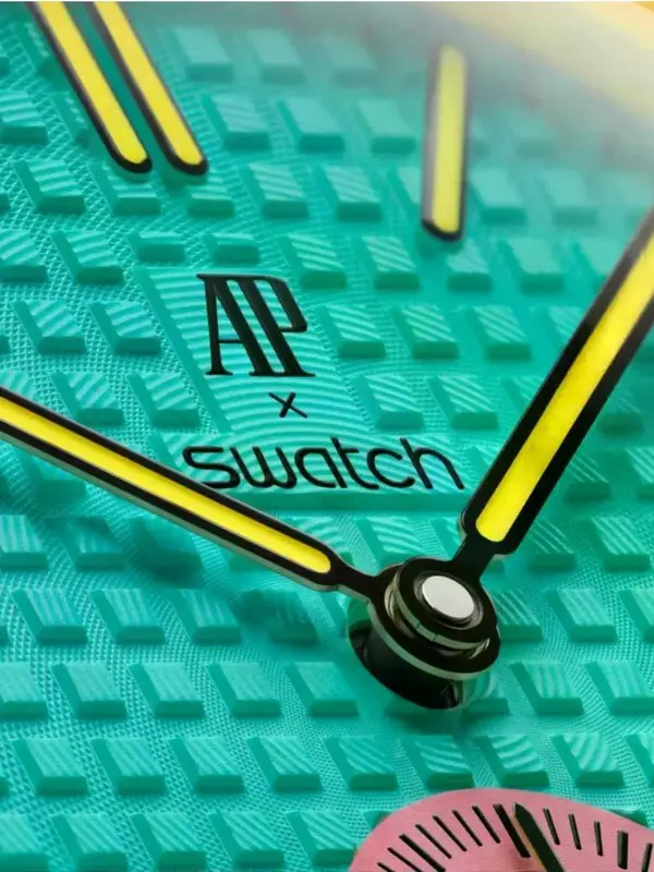 SWATCH Otg Roz Royal Pop Bioceramic 41mm Watch - Blue