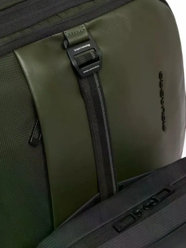 PIQUADRO Logo-plaque Panelled Backpack