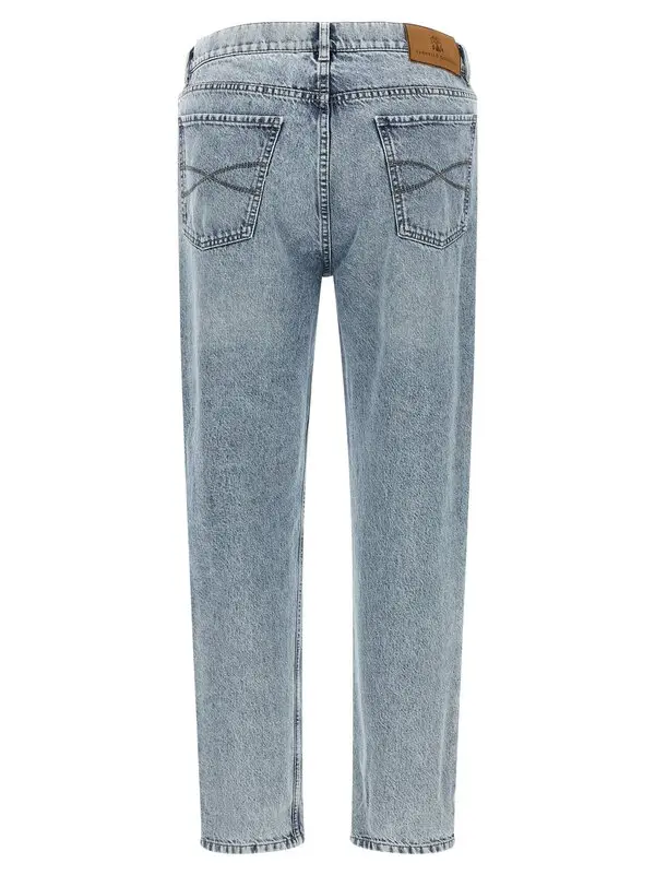 Brunello Cucinelli Five-pocket Jeans - Blue