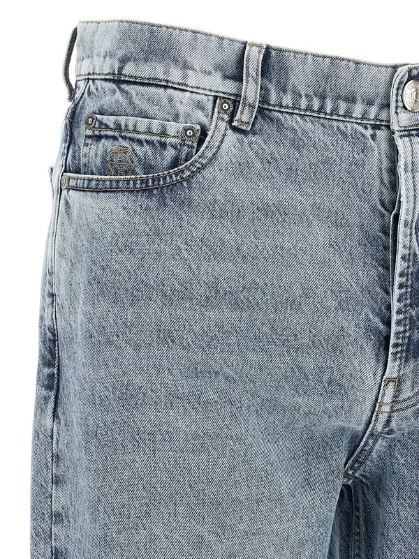 Brunello Cucinelli Five-pocket Jeans - Blue