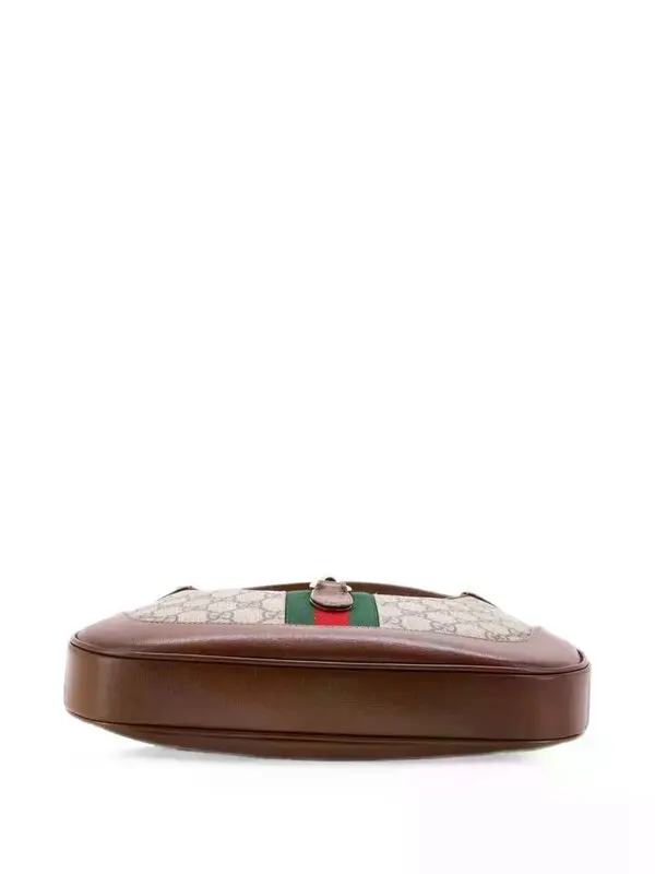 Gucci Jackie 1961 Gg Coated Canvas Small Hobo Bag