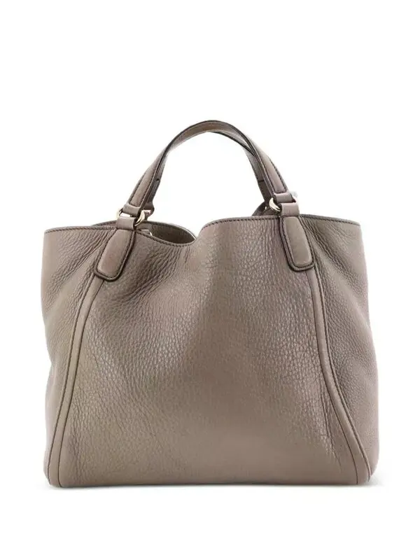 Gucci Soho Convertible Leather Small Shoulder Bag - Brown
