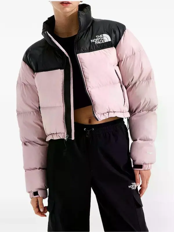 The North Face Nuptse Short Puffer Jacket - Pink