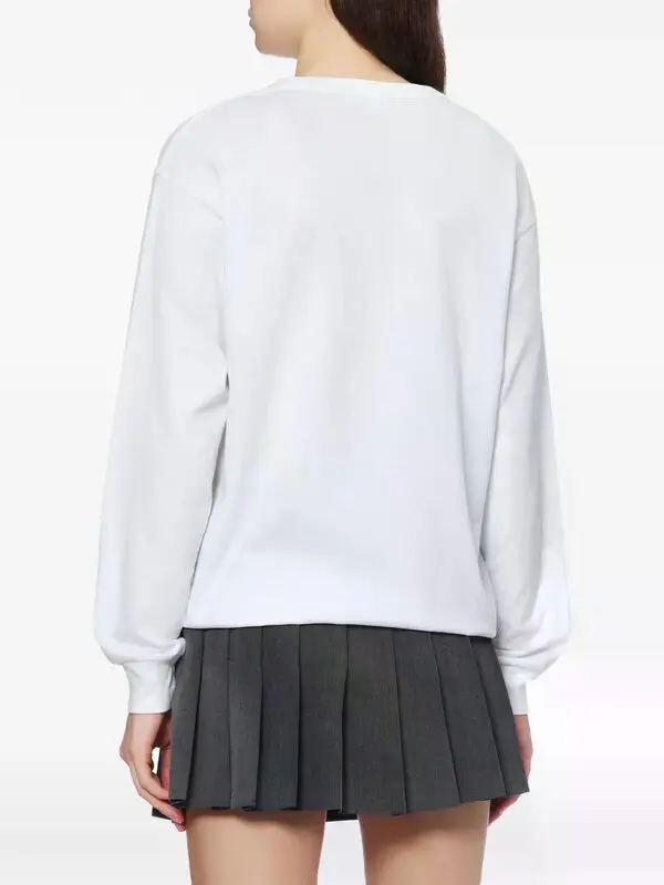 AAPE BY *A BATHING APE Logo-print Long-sleeve Sweatshirt