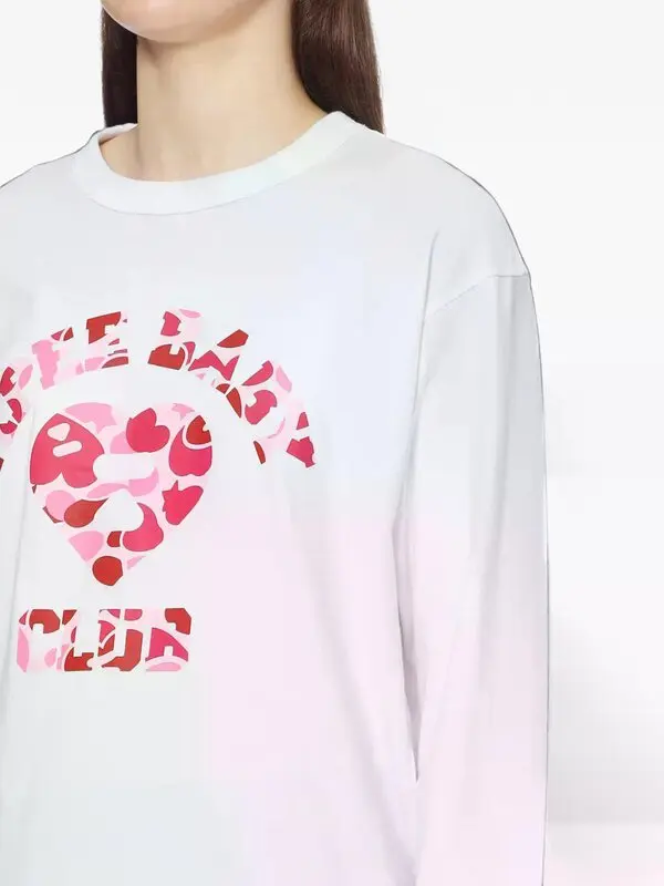 AAPE BY *A BATHING APE Logo-print Long-sleeve Sweatshirt