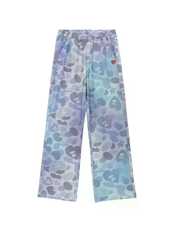 AAPE BY *A BATHING APE Camo-print Track Pants