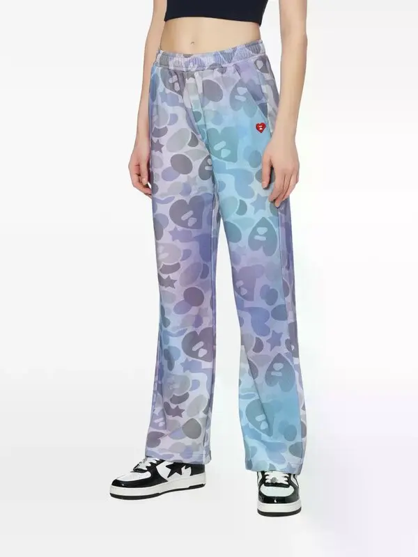 AAPE BY *A BATHING APE Camo-print Track Pants