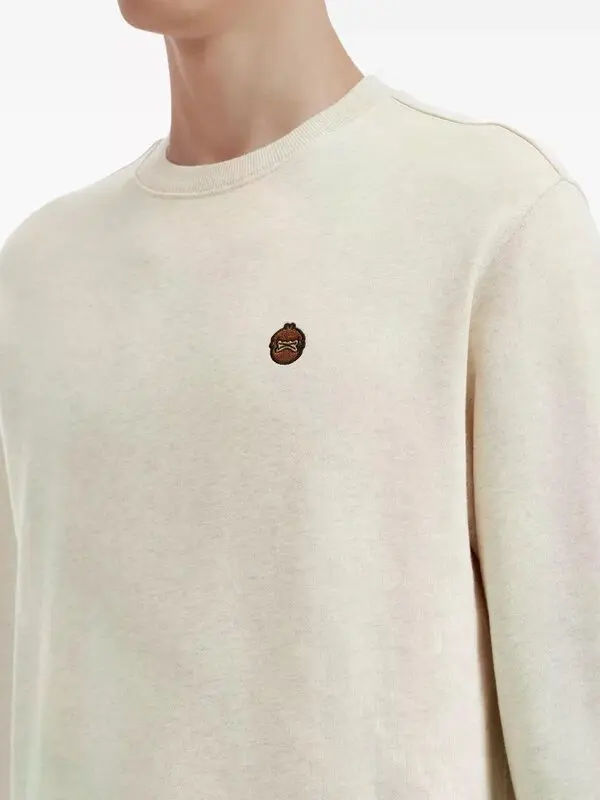 FINGERCROXX Logo-embroidered Sweatshirt