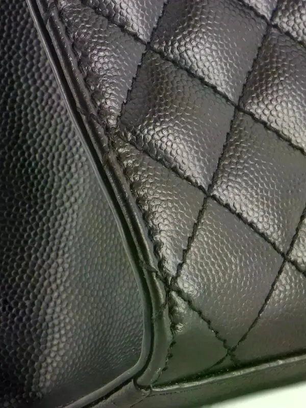 Saint Laurent Classic Monogram Envelope Satchel Mixed Matelasse Leather Medium Shoulder Bag