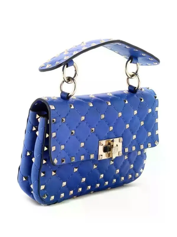 Valentino Garavani Rockstud Spike Flap Bag Quilted Leather Small Crossbody Bag