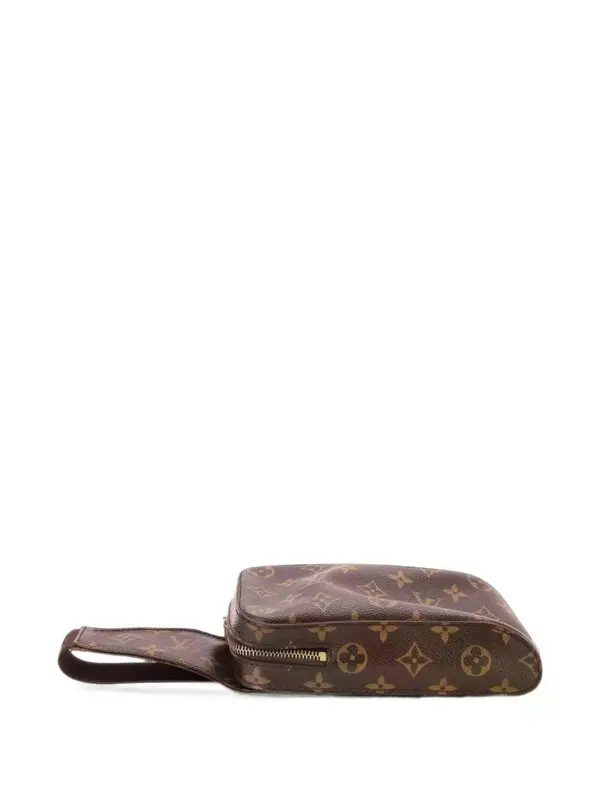 LOUIS VUITTON Geronimos Waist Bag Monogram Canvas Belt Bag - Brown