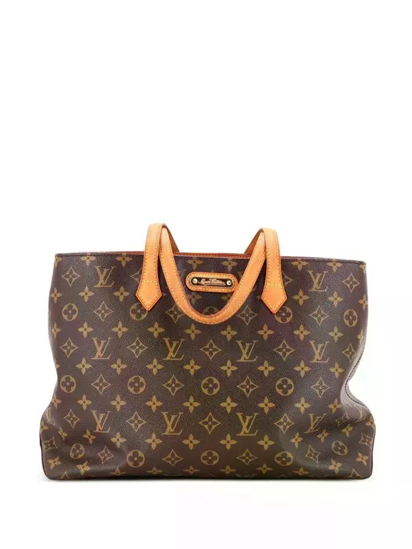 LOUIS VUITTON Wilshire Handbag Monogram Canvas Mm Tote Bag