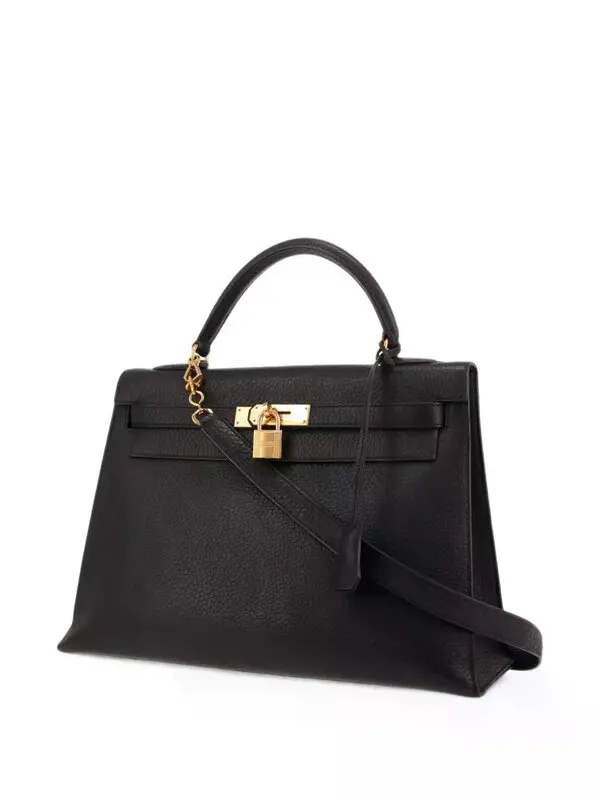Hermès 1987 32 Kelly Tote Bag - Black