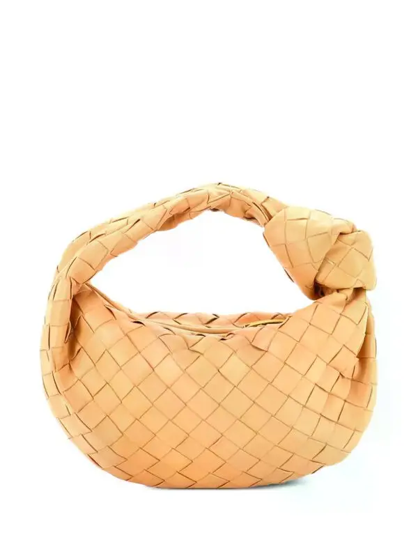 Bottega Veneta Bv Jodie Intrecciato Nappa Mini Hobo Bag - Neutrals