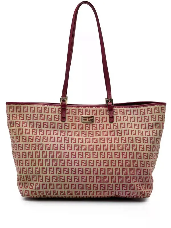 Fendi 2000-2010 Zucchino Canvas Tote Bag