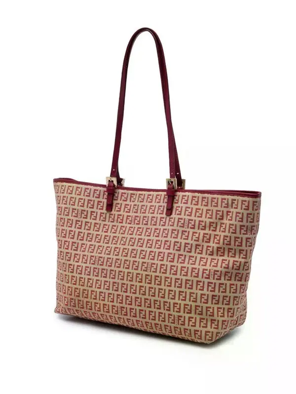 Fendi 2000-2010 Zucchino Canvas Tote Bag