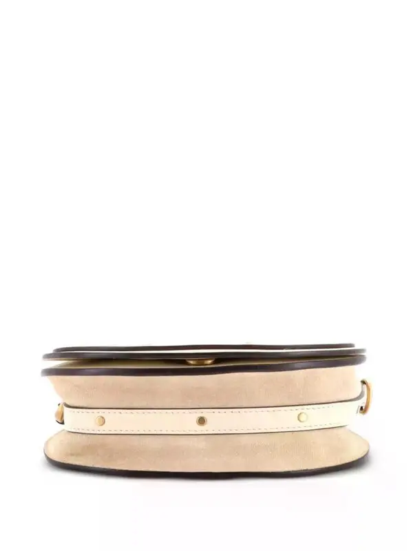 Chloé Nile Leather Small Crossbody Bag - Neutrals