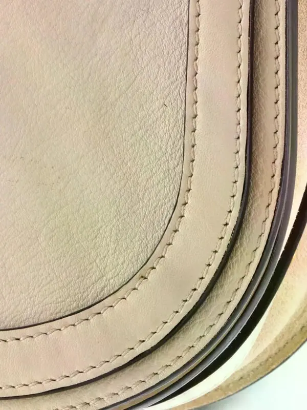 Chloé Nile Leather Small Crossbody Bag - Neutrals