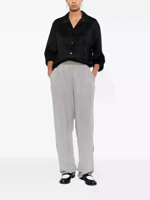 TOM FORD Grid Pattern Trousers