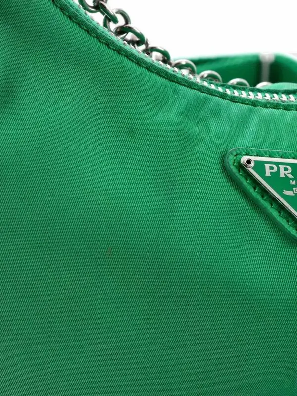 Prada Re-edition 2005 Shoulder Bag Tessuto Small Crossbody Bag - Green