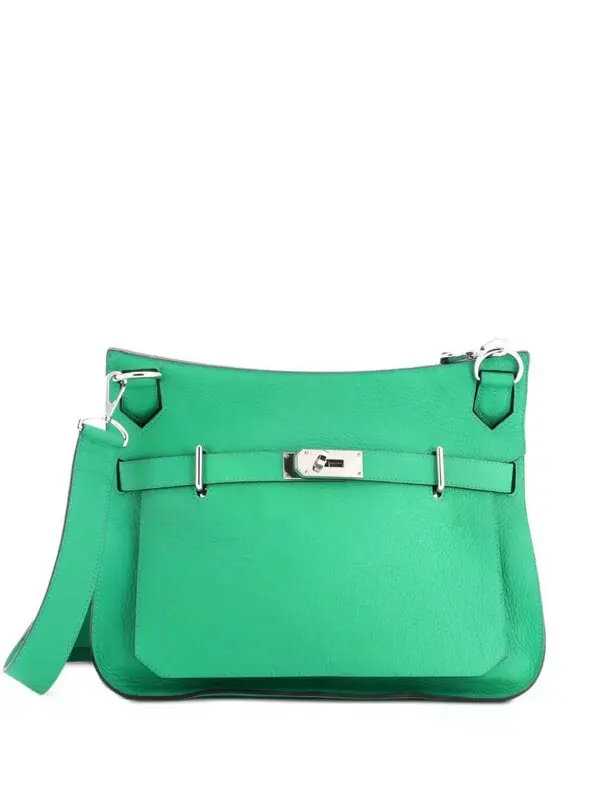 Hermès Jypsiere Bag Clemence 31 Crossbody Bag - Green