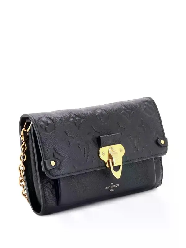 LOUIS VUITTON Vavin Chain Wallet Monogram Empreinte Leather Clutch Bag