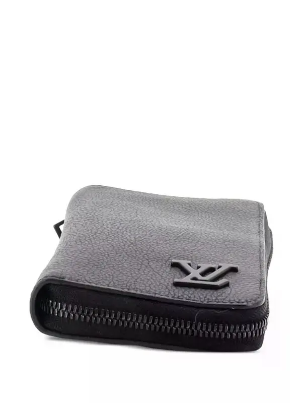 LOUIS VUITTON Aerogram Zippy Wallet Leather Vertical Small Wallets